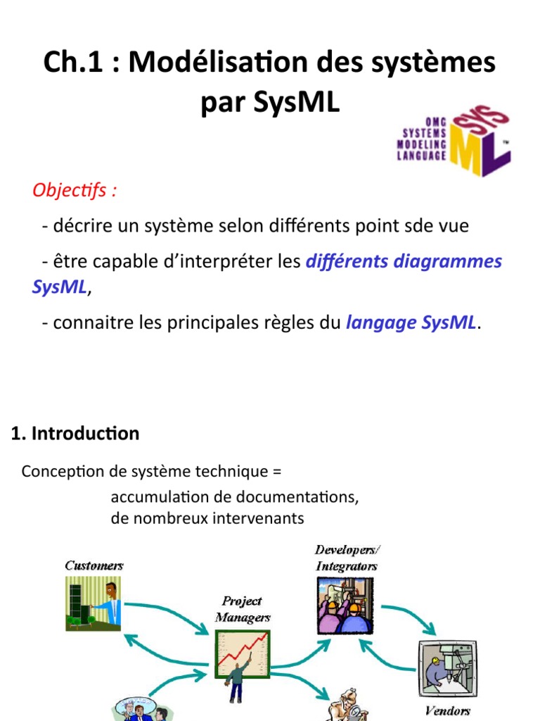 1 - SysML 17 18 | Download Free PDF | Cas d'utilisation | Informatique