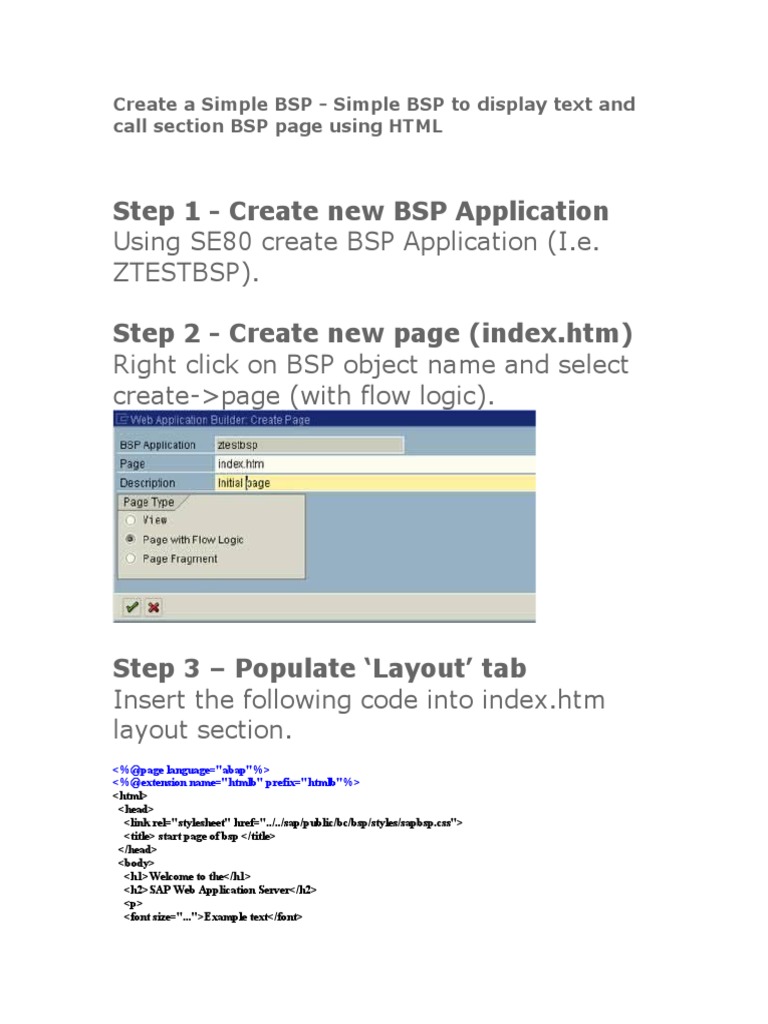 Create A Simple Bsp Pdf Class Computer Programming Cascading