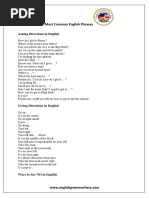 English Chunks & Templates | PDF | Fluency | Grammar