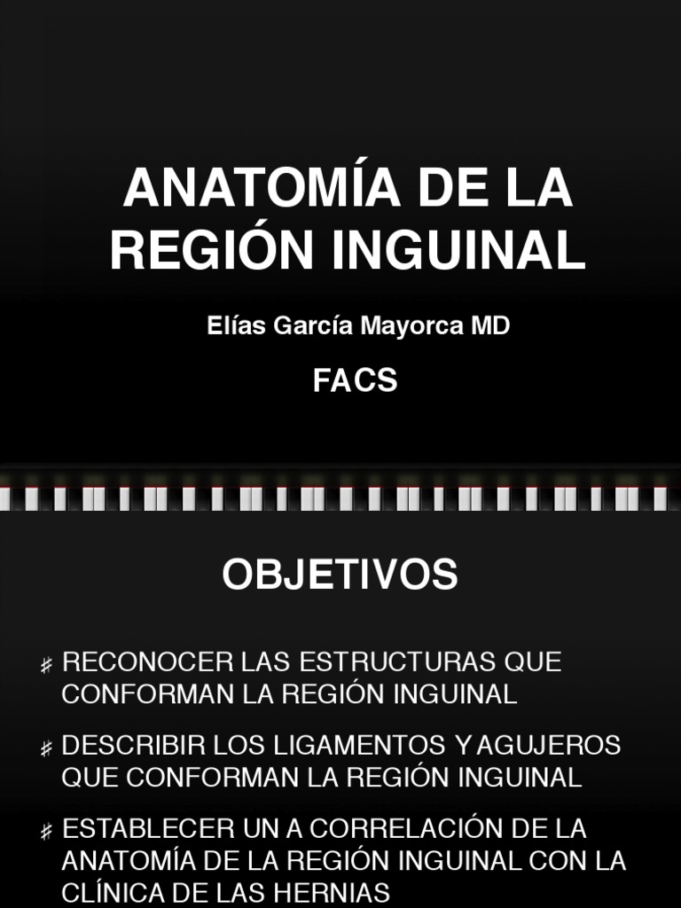 Anatomía de la Región Inguinal | PDF | Abdomen | Anatomía