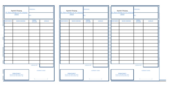 Nota Apotek Pdf