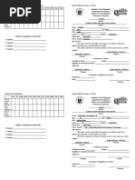 Deped Form 138-E Report Card Grades 4 To 6 Blank | PDF