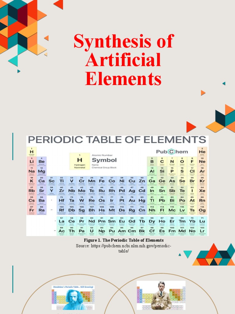 Lesson 6 - Synthesis of Artificial Elements | PDF | Chemical Elements ...