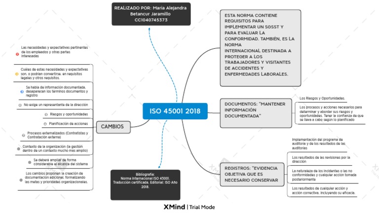 Mapa Iso 45001 2018 | PDF | Planificación | Business