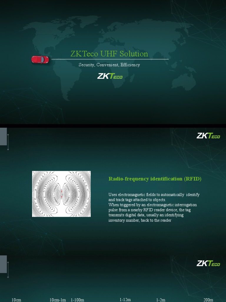 ZKTeco - UHF Product Line Introducing - 20200427 | PDF | Radio ...