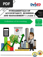 Fundamentals of Accountancy, Business and Management 1 (FABM 1) | PDF ...
