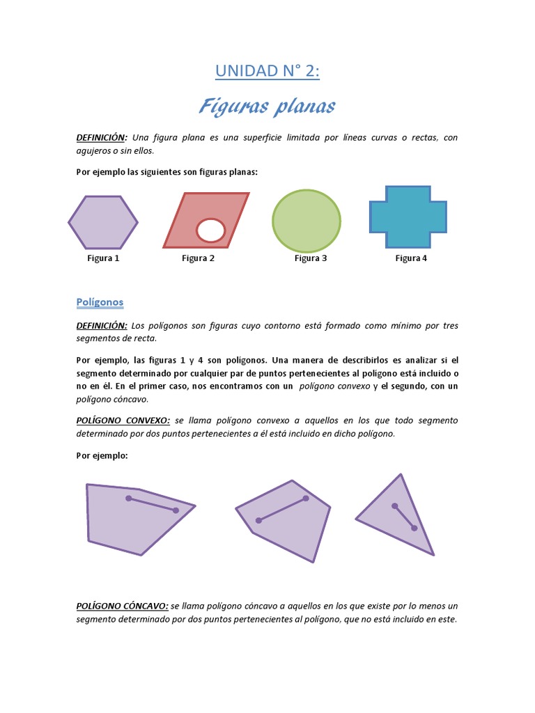 Figuras Planas Poligonos | PDF | Polígono | Triángulo