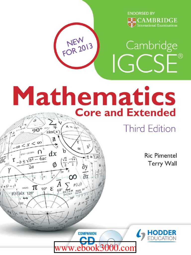 Cambridge Igcse Mathematics Core And Extended Pdfdrive Pdf