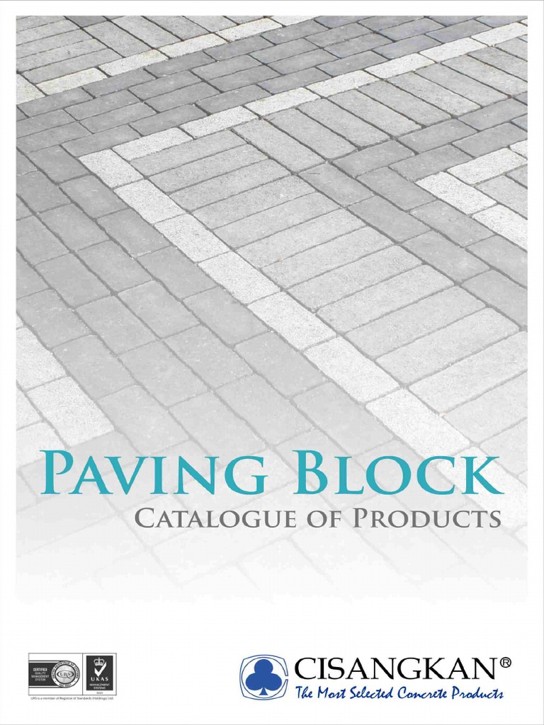 Brosur Paving Blocks Cisangkan | PDF