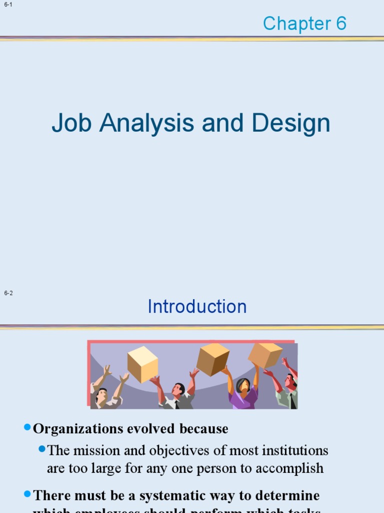 Job Analysis and Design | PDF | Competence (Human Resources) | Motivation