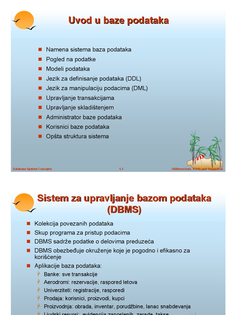Uvod U Baze Podataka | PDF