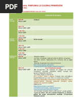 Proiect Tematic Primavara Anotimpul Armoniei | PDF