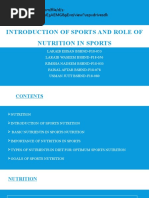 Sports and Nutrition Class12 PE Full | PDF | Sports Nutrition | Foods