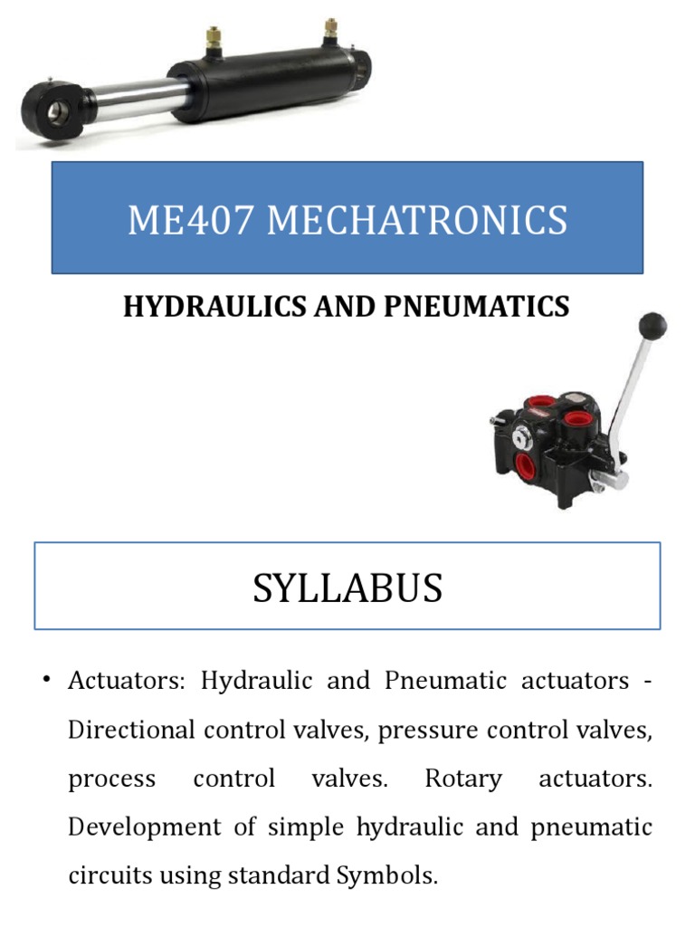 Mechatronics Module 2 | PDF | Actuator | Engines