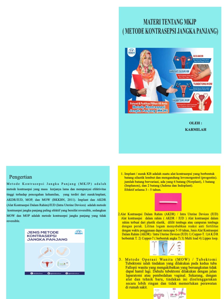 Metode Kontrasepsi Jangka Panjang MKJP | PDF | Sains & Matematika