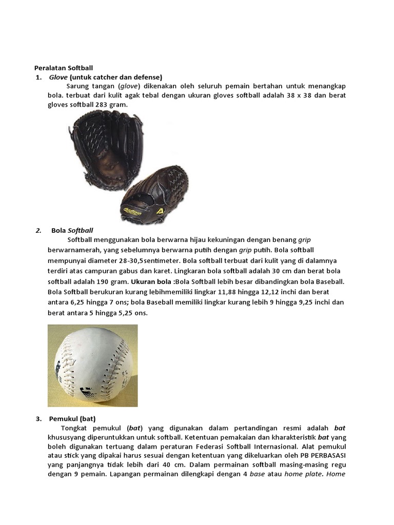 Softball | PDF