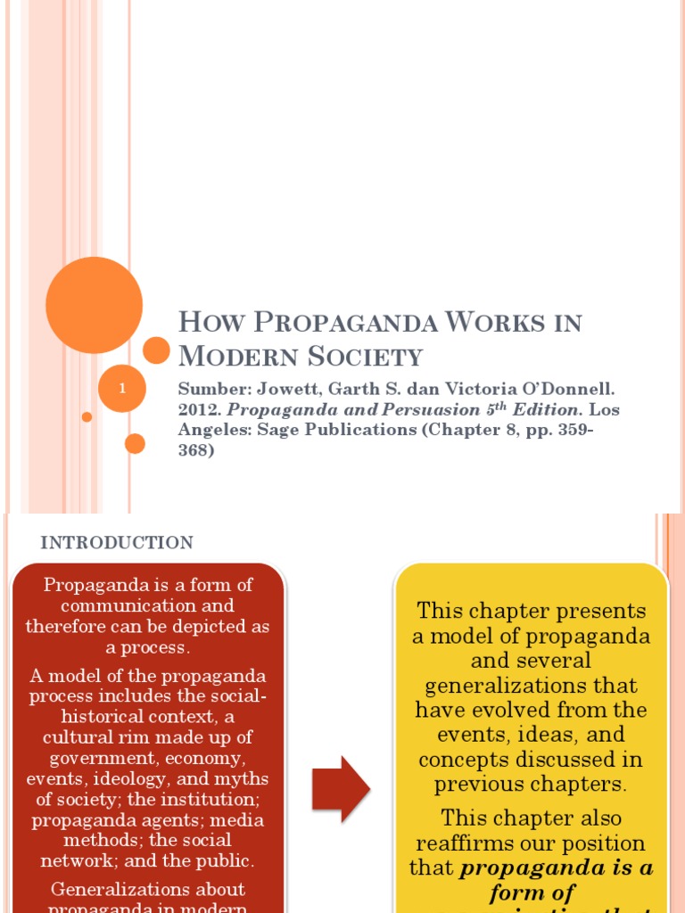 How Propaganda Works in Modern Society | PDF | Propaganda | Mass Media