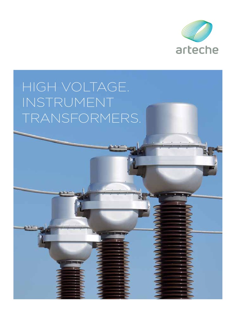 Arteche CT Trafhv en | PDF | Transformer | Insulator (Electricity)