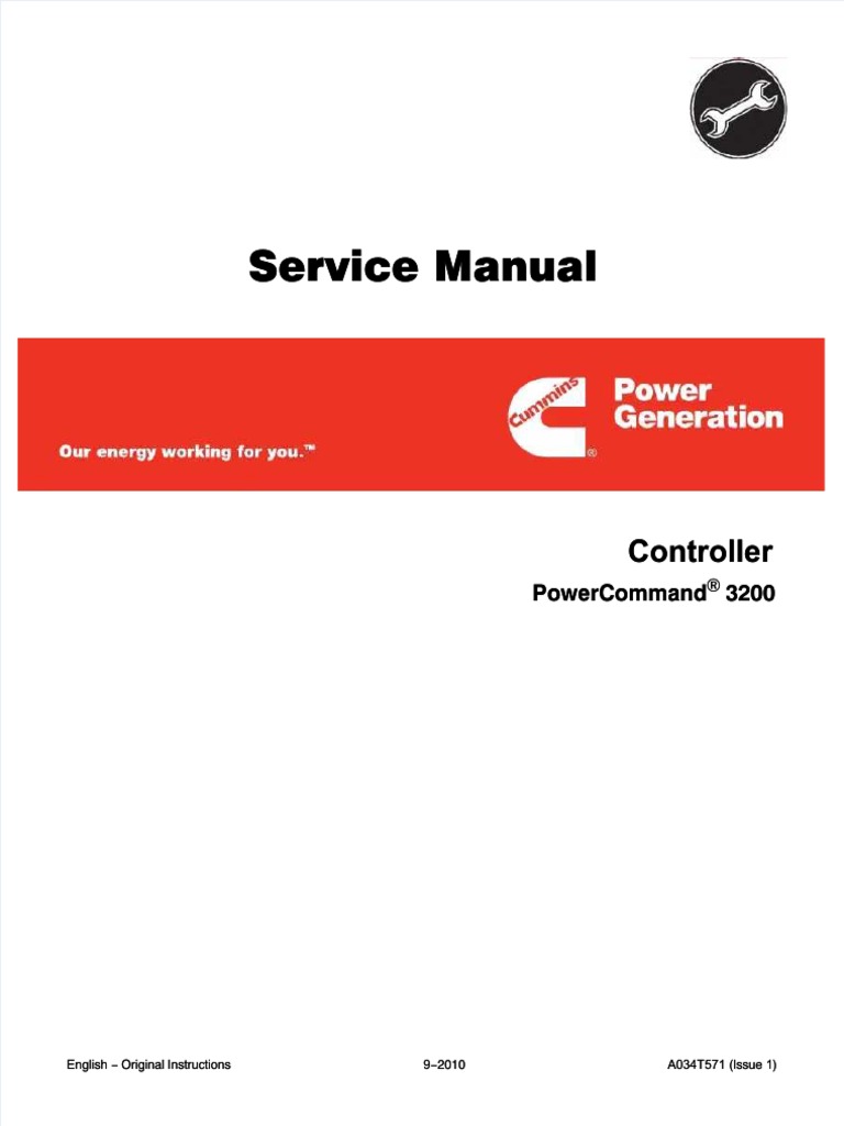 PowerCommand 3200 Service Manual | PDF | Electric Generator | Fires