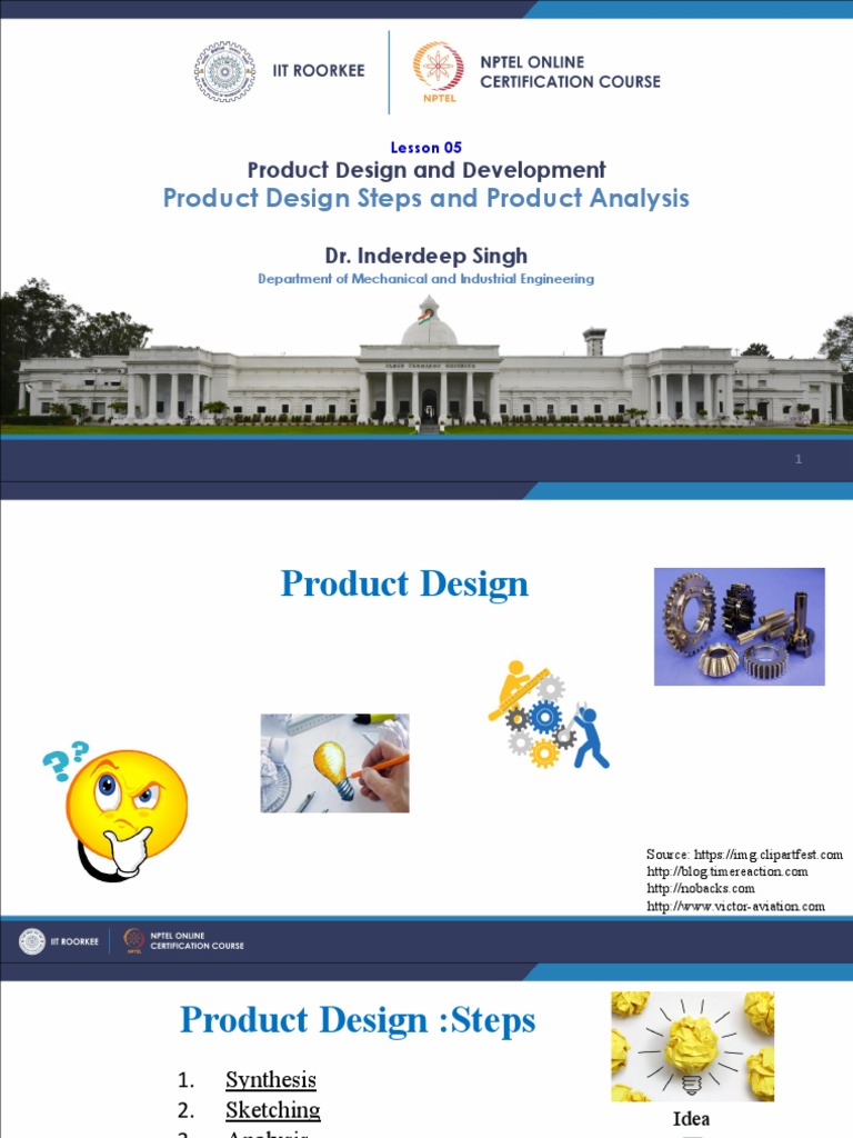 Lecture 05 Product Design Steps and Product Analysis | PDF | Design ...