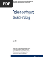 7-Step Problem-Solving Process | PDF | Retail | Mc Kinsey & Company