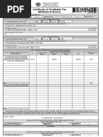 Bir Form 2307 Sample | PDF | Withholding Tax | Corporate Tax