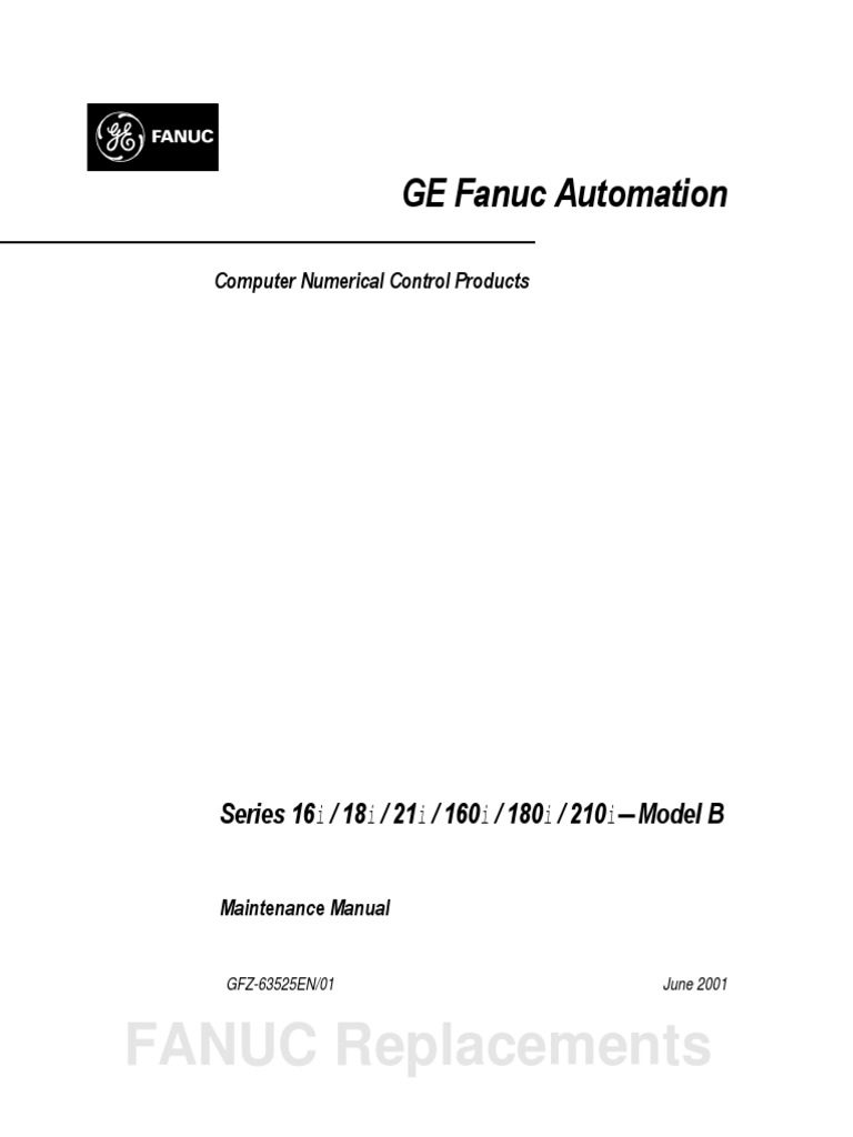 Fanuc 21i - B Manual 1 | PDF | Numerical Control | Fuse (Electrical)