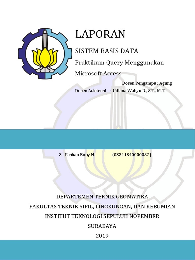 Laporan Sistem Basis Data Spatial | PDF