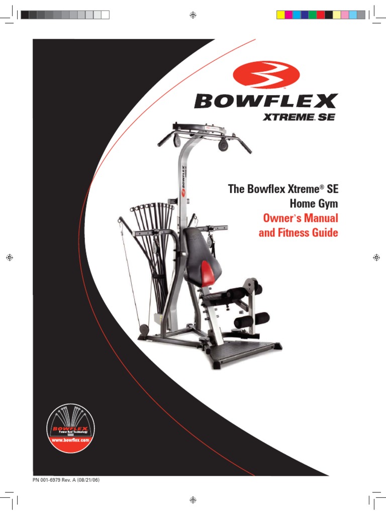 Bowflex Xtreme SE Owner's Manual | PDF | Anatomical Terms Of Motion ...