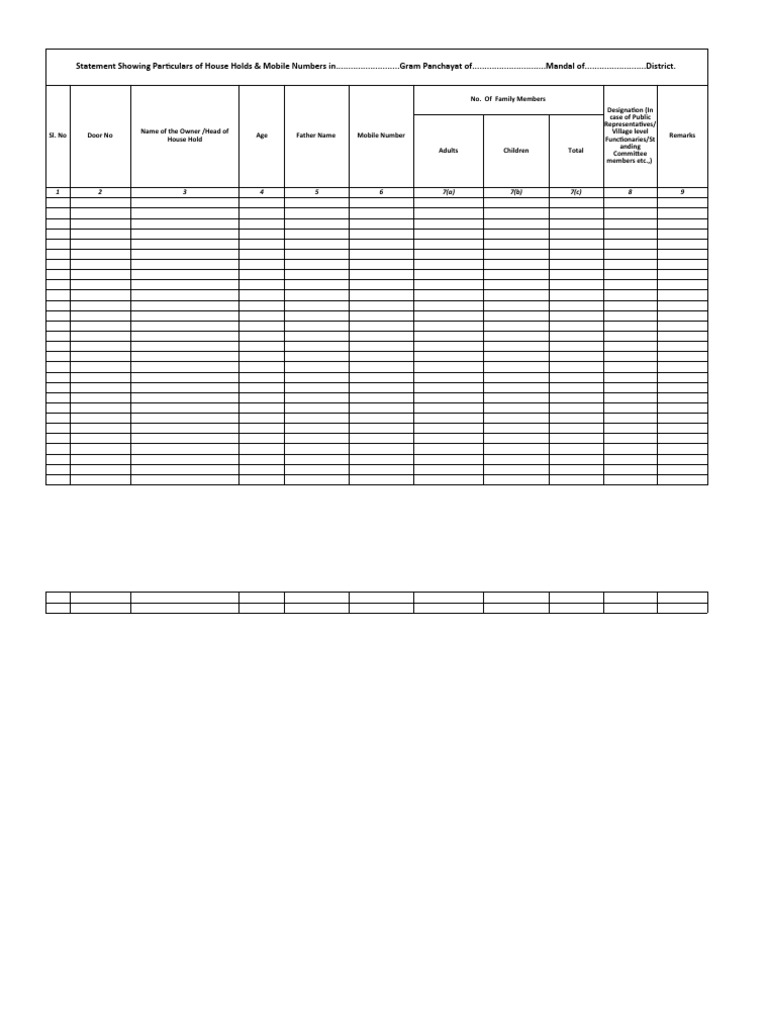 General Format 1 | PDF