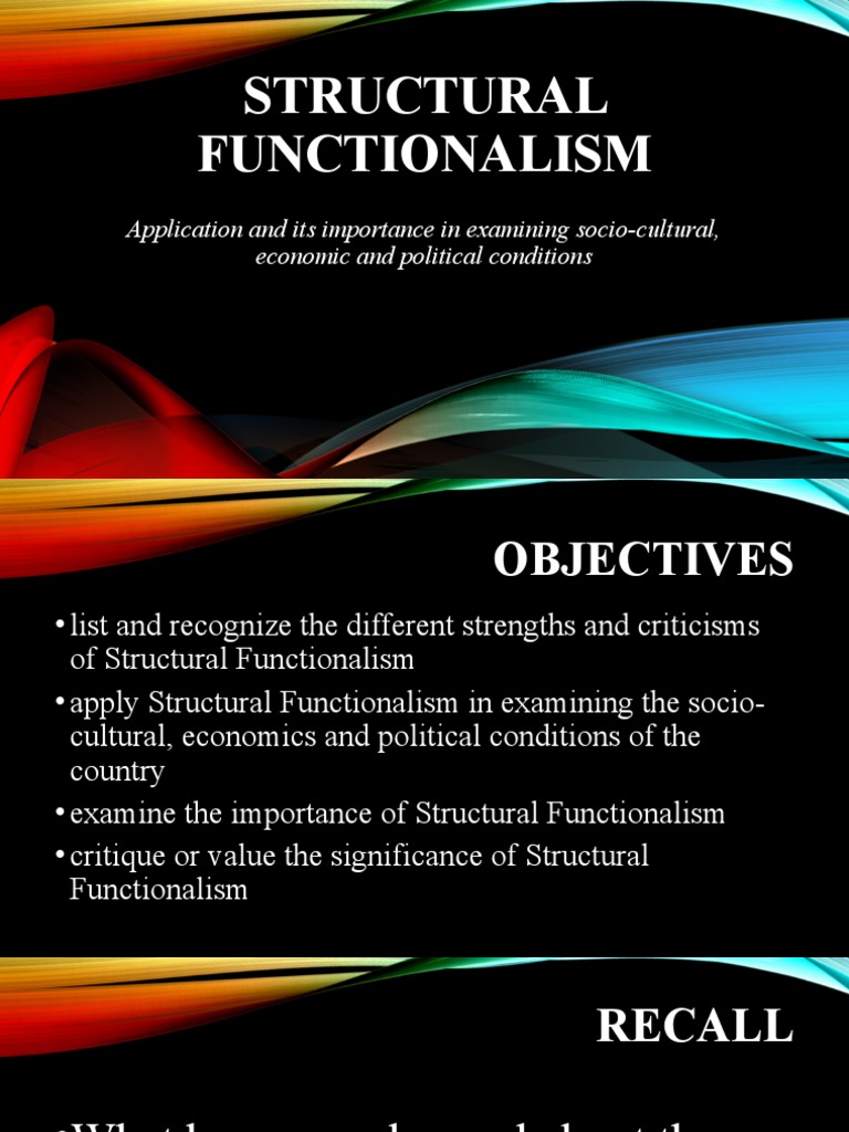 Week5 Structural Funtionalism | PDF | Human Nature | Scientific Theories