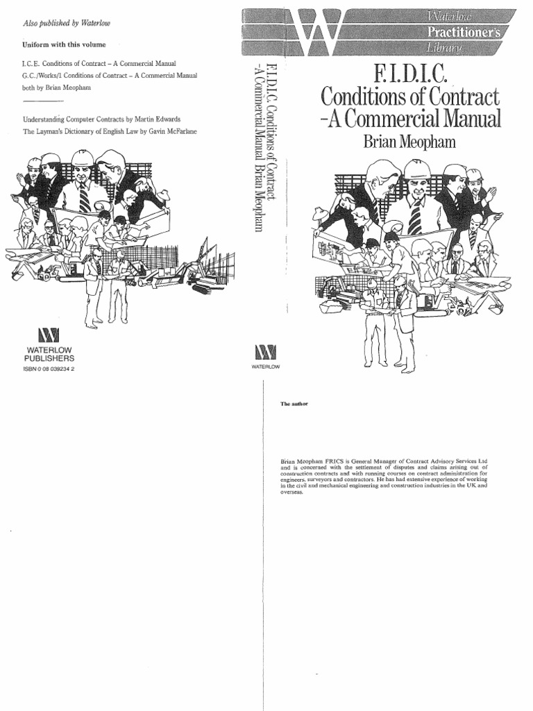 FIDIC Conditions of Contract Manual | PDF | Employment | Insurance