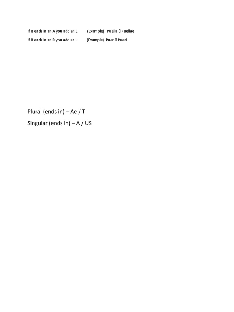 Latin Rules | PDF