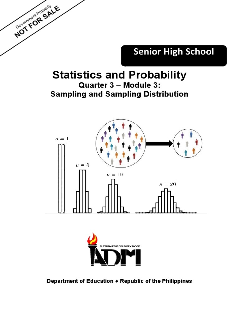 Statprob11 q3 Mod3 Week5 8 Sampling and Sampling Distribution Version2 | PDF | Sampling ...