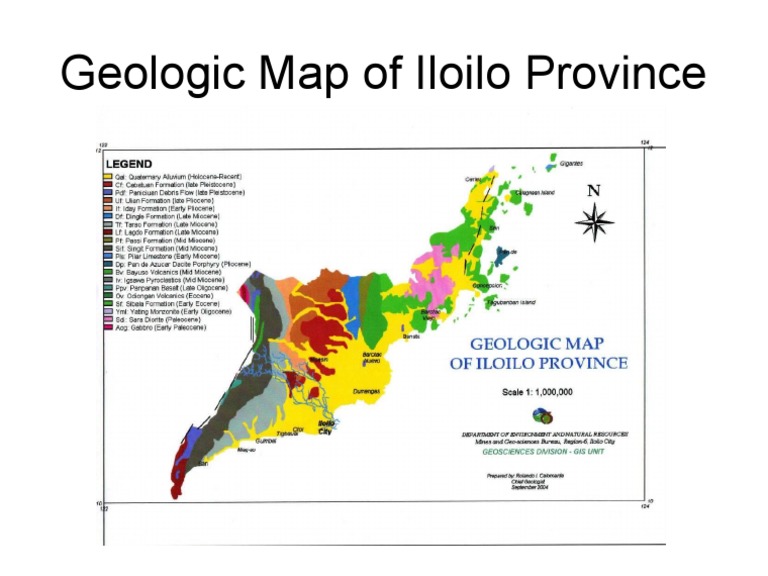 Geologic Map of Iloilo Province | PDF