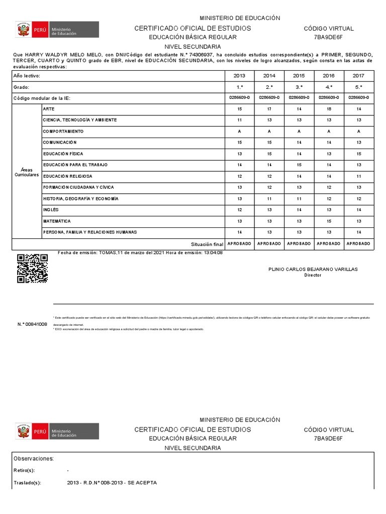 Certificado | PDF | Educación avanzada | Internet