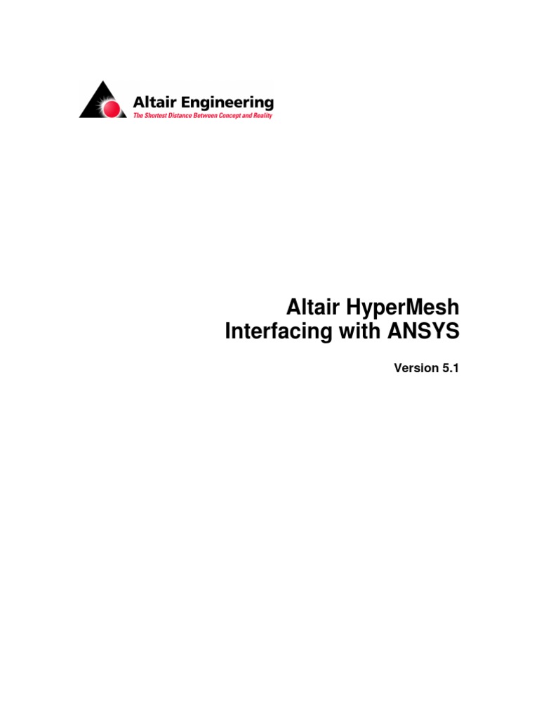 Ansys 51 | PDF | Menu (Computing) | Computer File