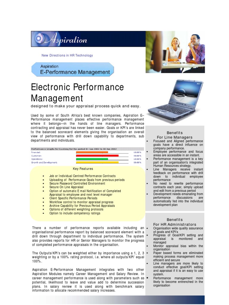 Electronic Performance Management: Designed To Make Your Appraisal ...