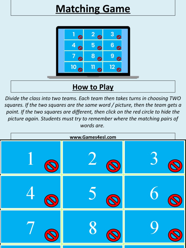 Jobs Matching Game | PDF