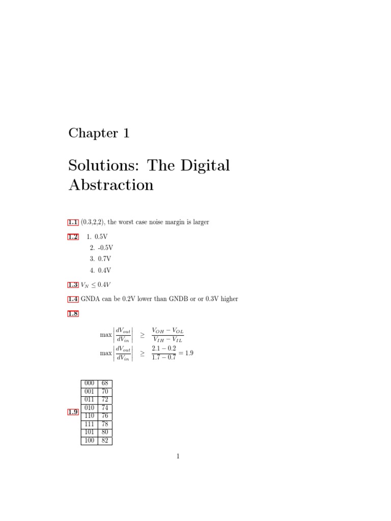 Digital Design Using VHDL A Systems Approach Solution Manual by William ...