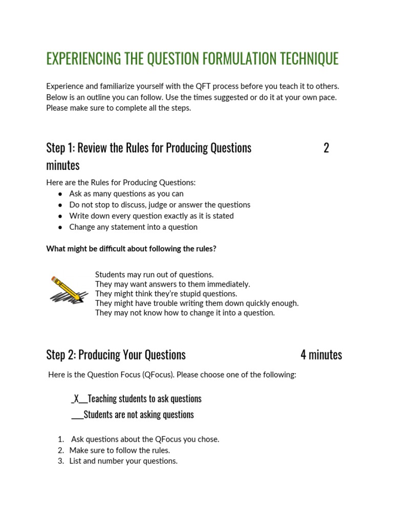 Educator's Guide to QFT | PDF | Question | Teaching