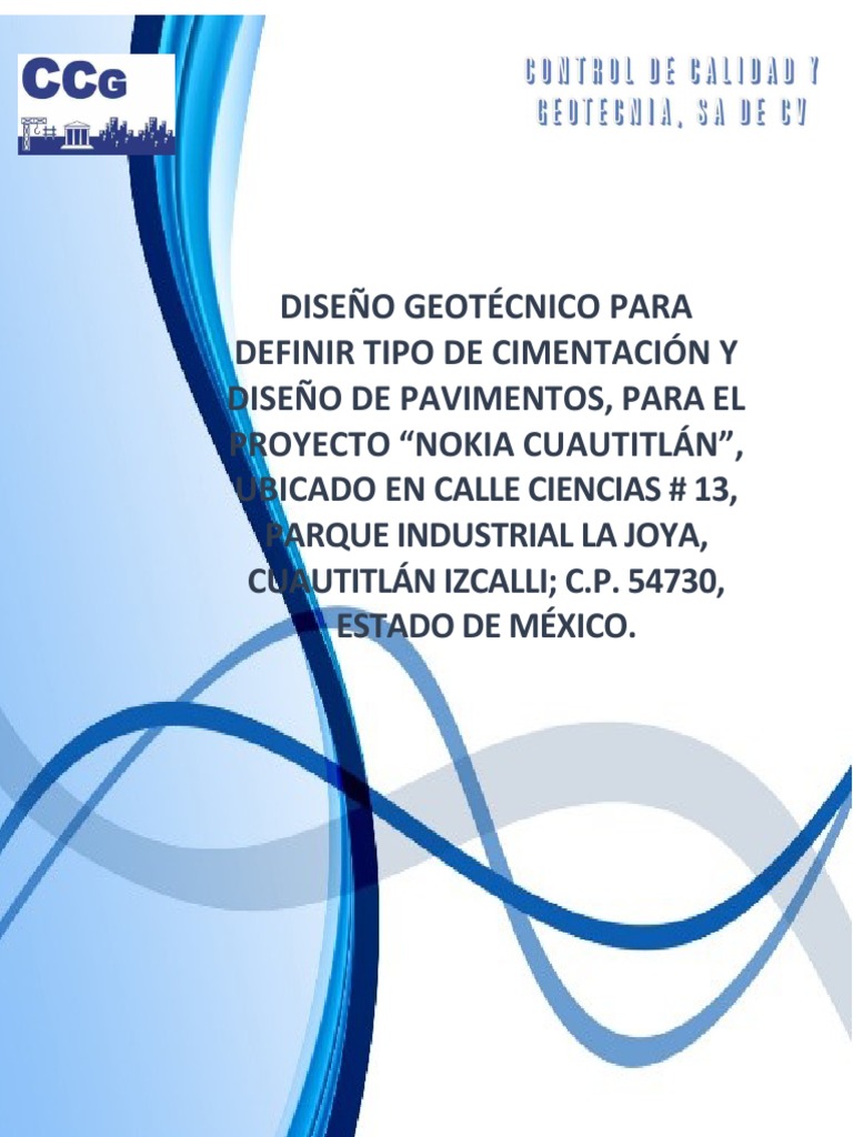 Ems 388 Nokia Cuautitlan Ok | PDF | Fundación (Ingeniería) | Hormigón