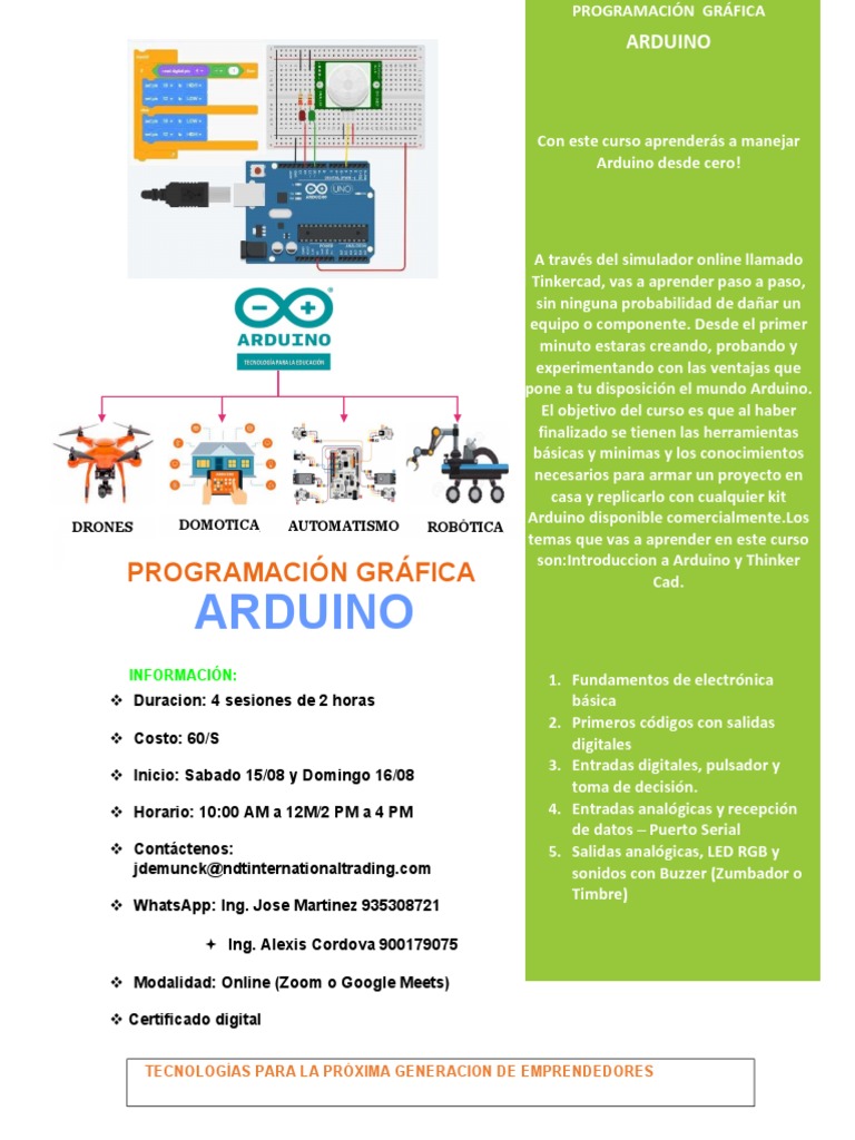 Introducción a la programación gráfica con Arduino: aprende los fundamentos de la electrónica y ...