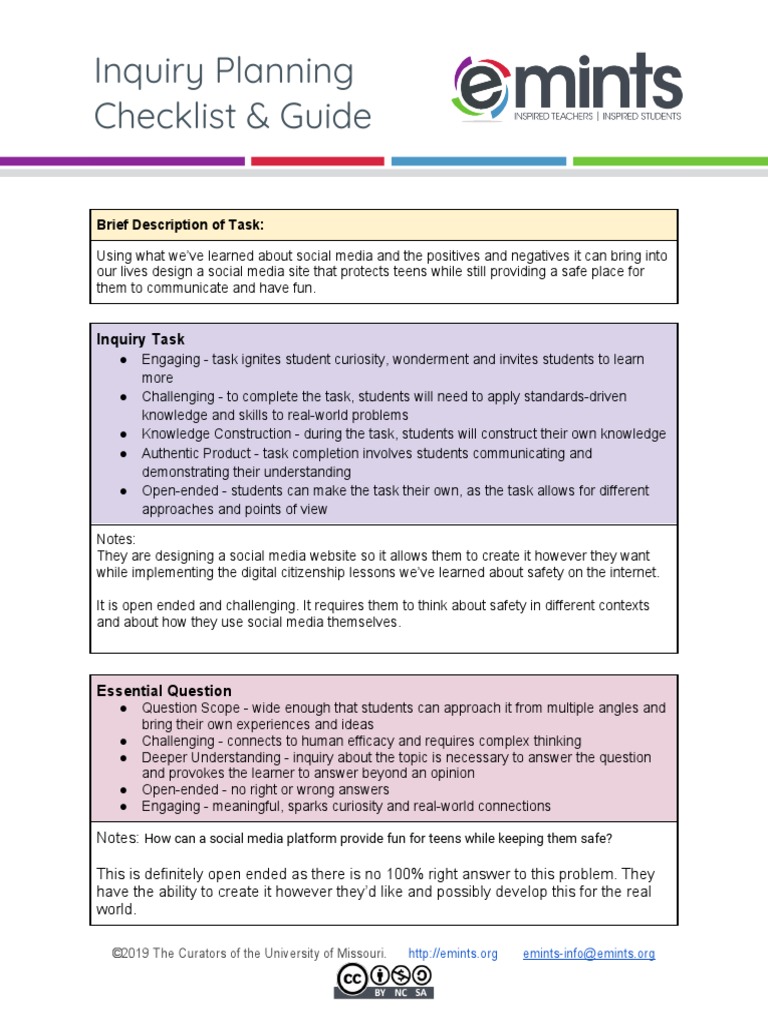 Hatton Inquiry Planning Checklist Guide | PDF | Social Media | Popular ...
