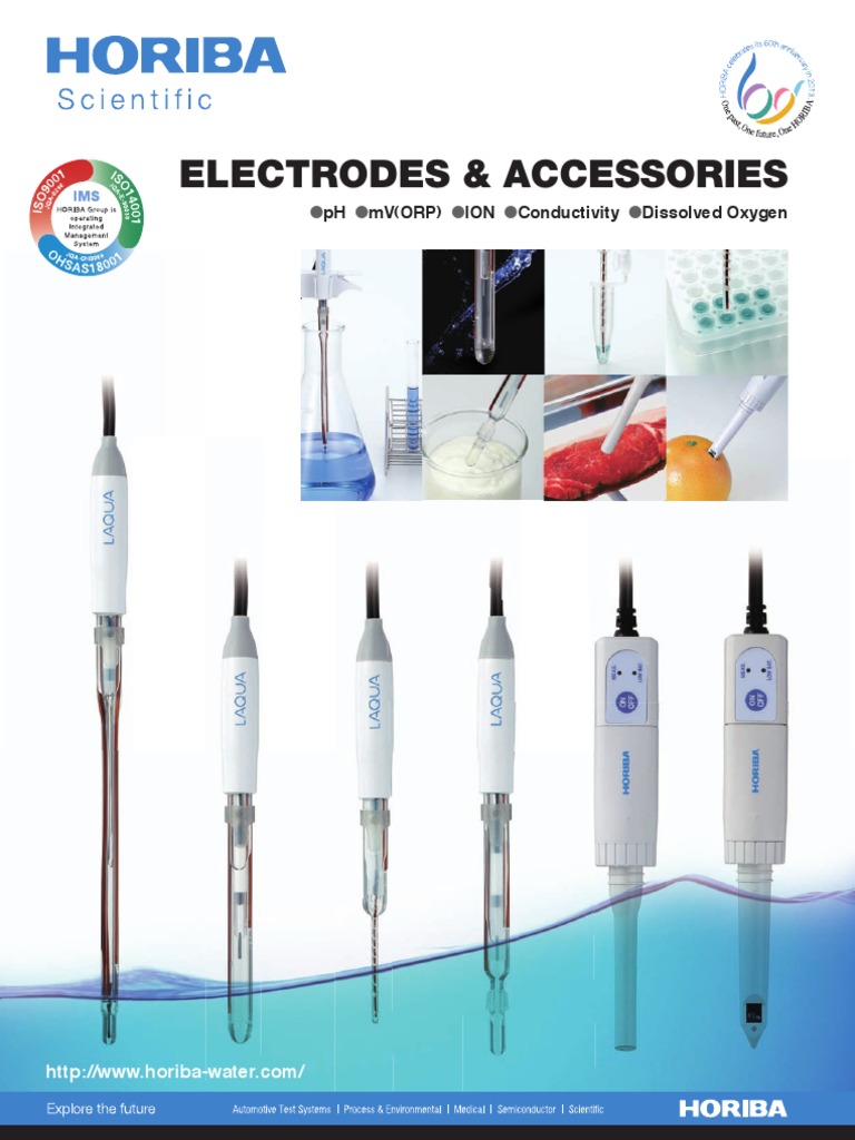 Electrodes Booklet Horiba | PDF | Ph | Sensor