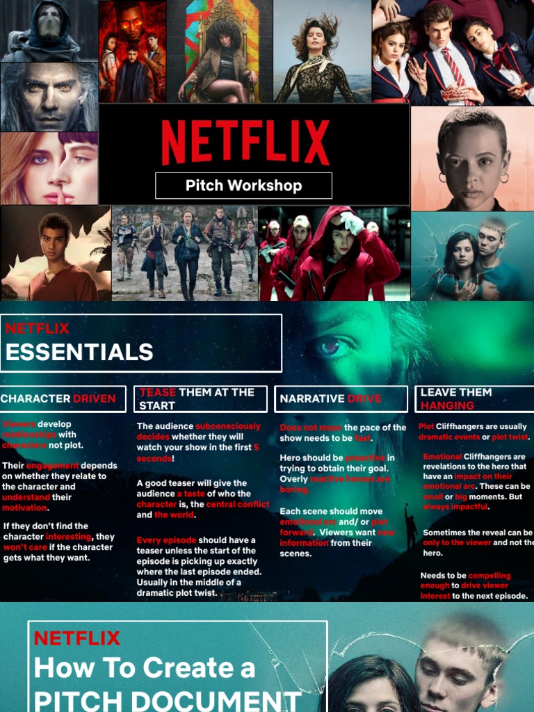 Netflix Pitch Workshop PDF | PDF | Plot (Narrative) | Motivation