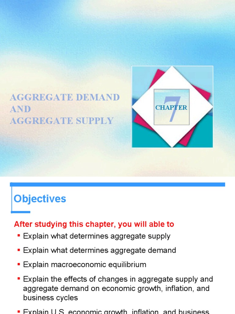Chapter-4 Aggregate Demand and Aggregate Supply | PDF | Aggregate ...