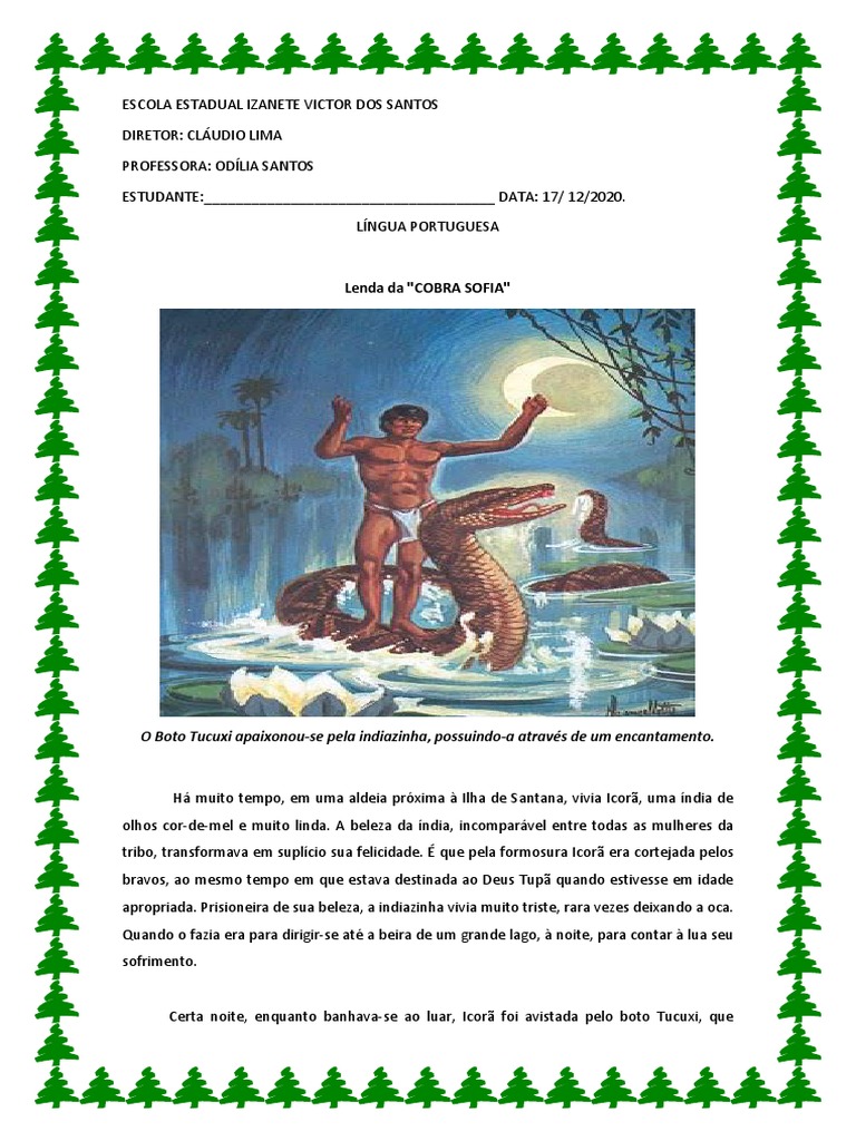 A Lenda Da Cobra Sofia 17-12-20 | PDF | Turismo