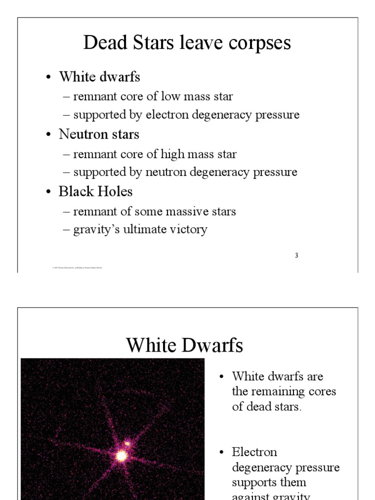 White Dwarf Neutron Star | PDF | Supernova | Stars