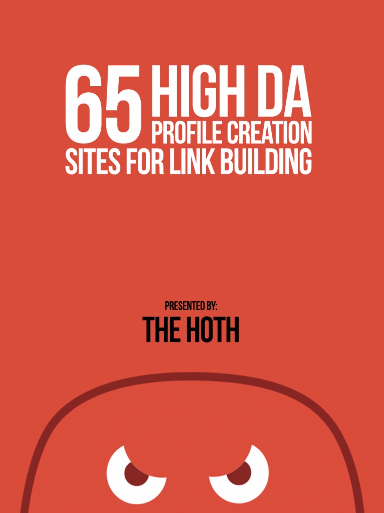 Profile Creation for SEO Success | PDF | Home & Garden | Art